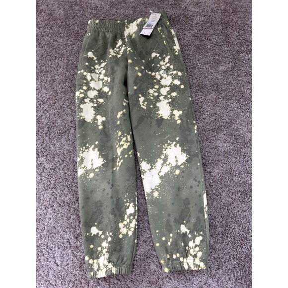 adidas | Pants | Adidas Aop Bleach Wash Jogger Sweatpants Green Casual ...